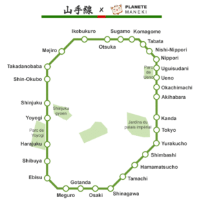 La Yamanote : la ligne de train circulaire préférée des usagers à Tokyo